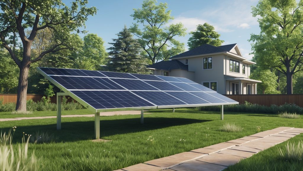 Case Study: Suburban Ground-Mounted Solar Array Success