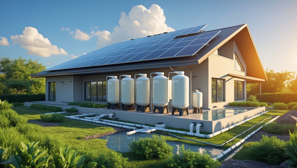 Seasonal Care for Solar-Powered Rainwater Harvesting
